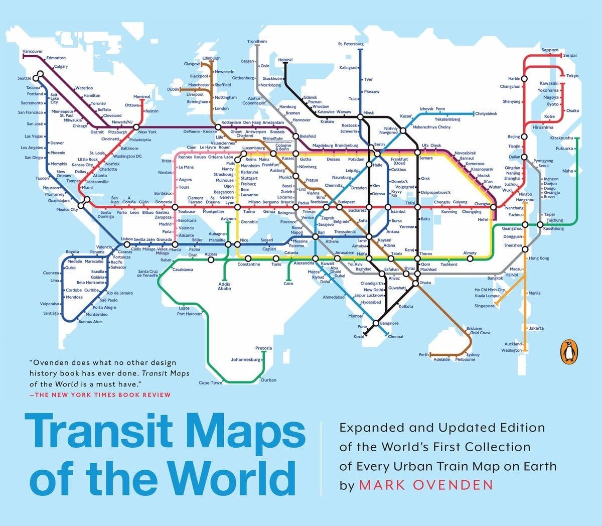 Updated Transit Maps: Explore Global Urban Train Systems | Random House ...