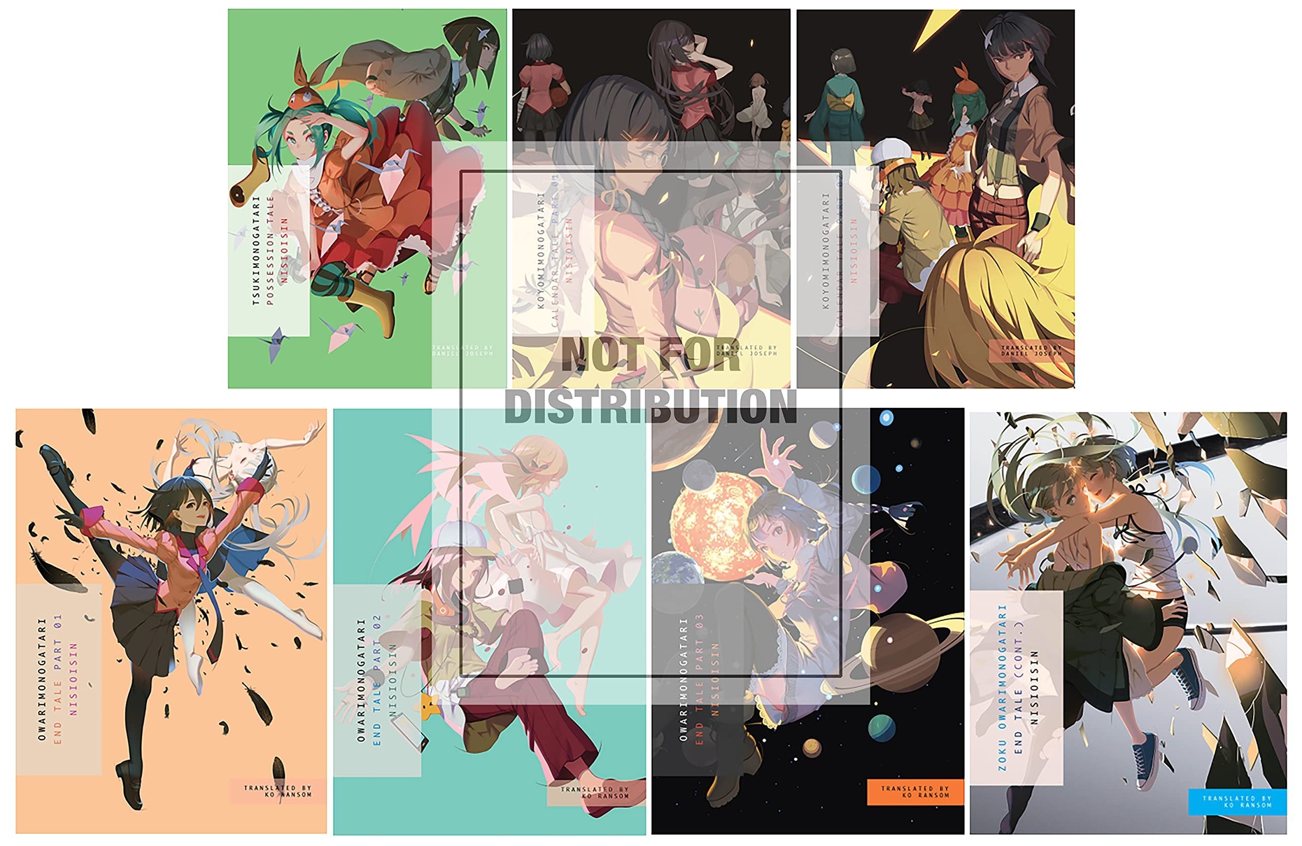 Discover the MONOGATARI Series Final Season Box Set | Myte Books
